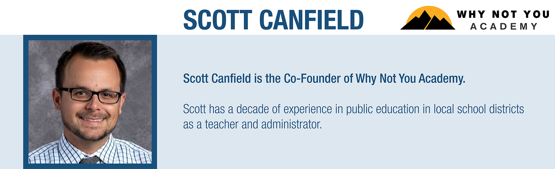 Fundraising Learning Series: Q&A with Scott Canfield, Why Not You ...